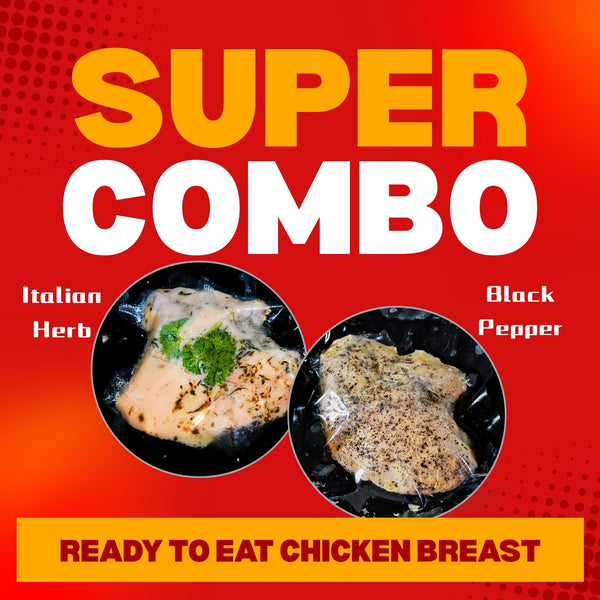 Premium Sous Vide Chicken Breast – 2 Pack Set – CJ Prime